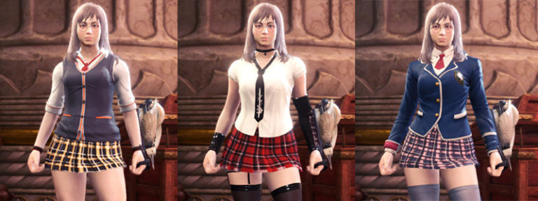 【PC版MHW】Mod「School Uniform Outfits」 | PCGAME的関係