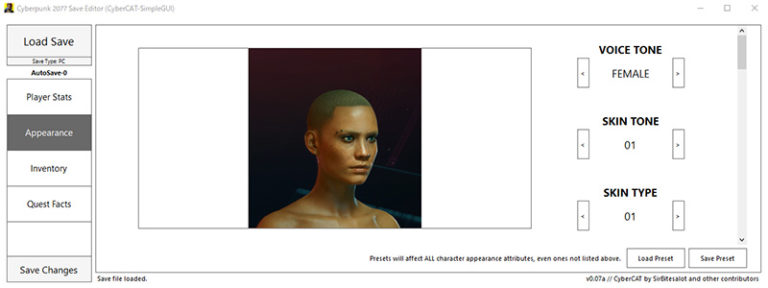 【Cyberpunk 2077】Mod「Save Editor」で外見を変更する方法 | PCGAME的関係